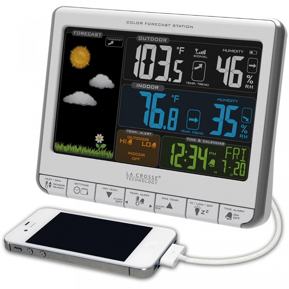 lacrosse wireless weather forecast station - Indiana Connection