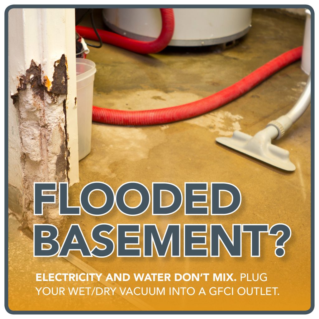 When the water rises, make sure the power is off! - Indiana Connection