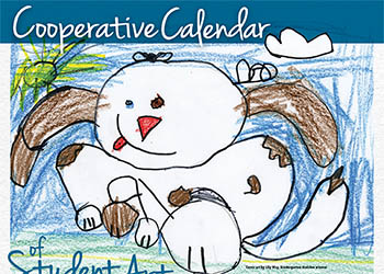 Calendar of Student Art 2019 - Indiana Connection