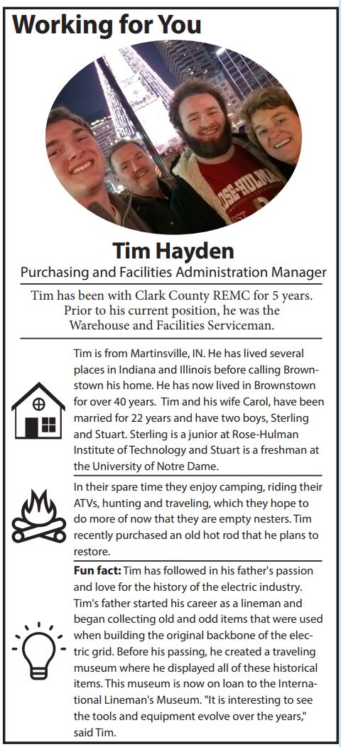 Working for You: Tim Hayden - Indiana Connection