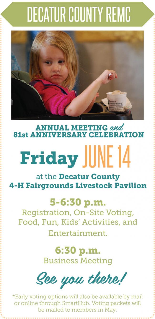 Decatur County REMC 2019 Annual Meeting - Indiana Connection