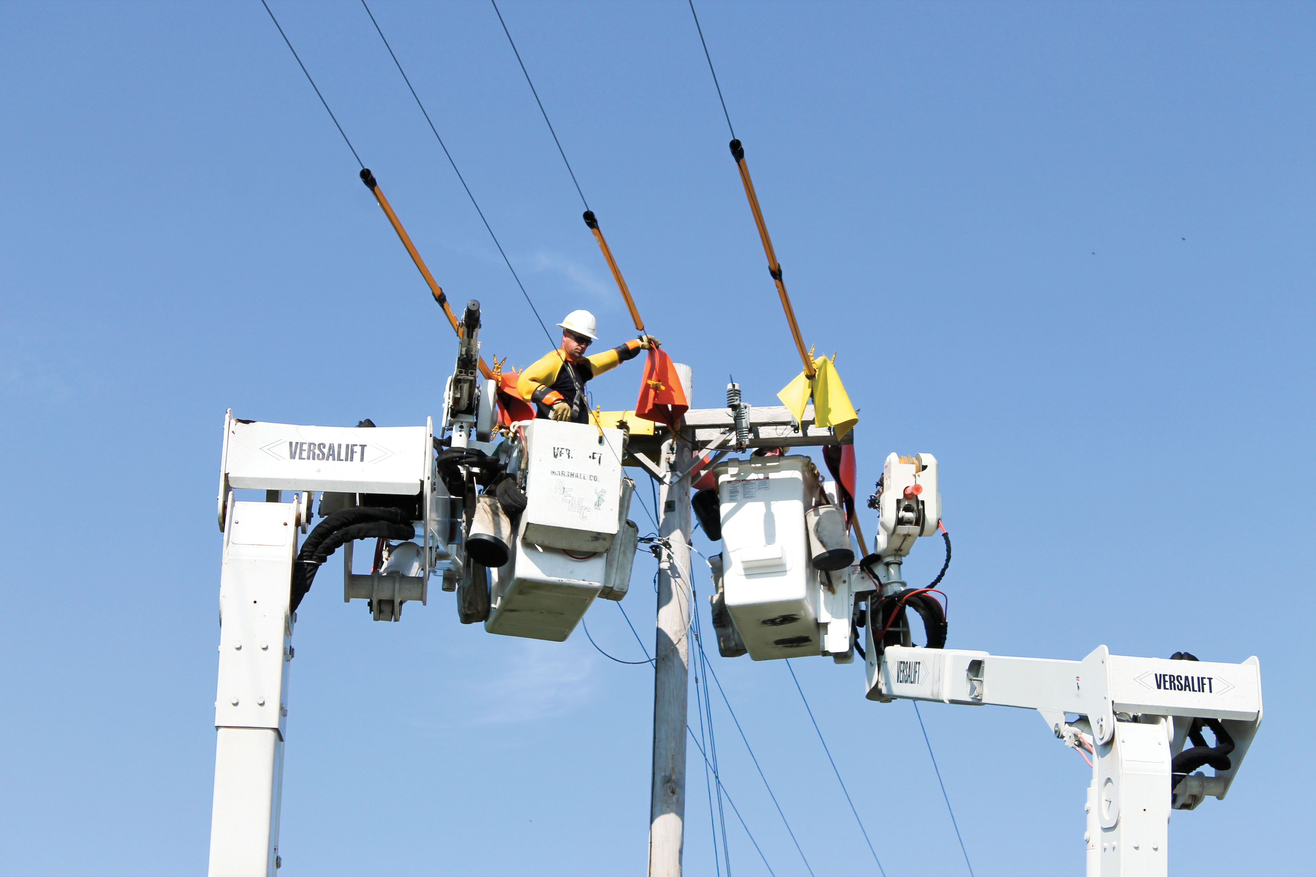 The commitment of an electric lineworker - Indiana Connection