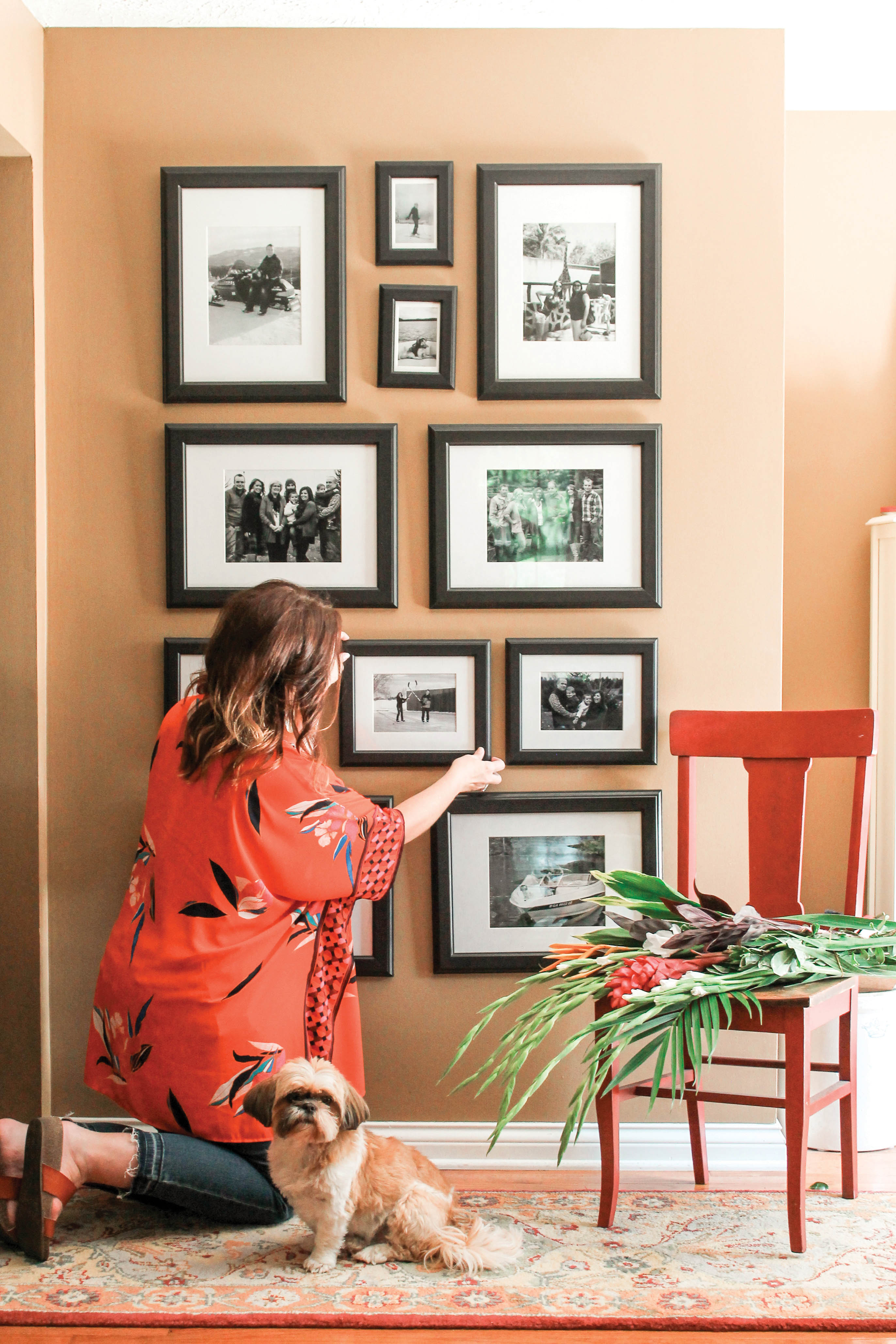 Wall of frames - Indiana Connection