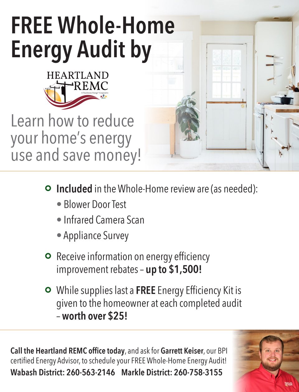 Get your free home energy audit - Indiana Connection