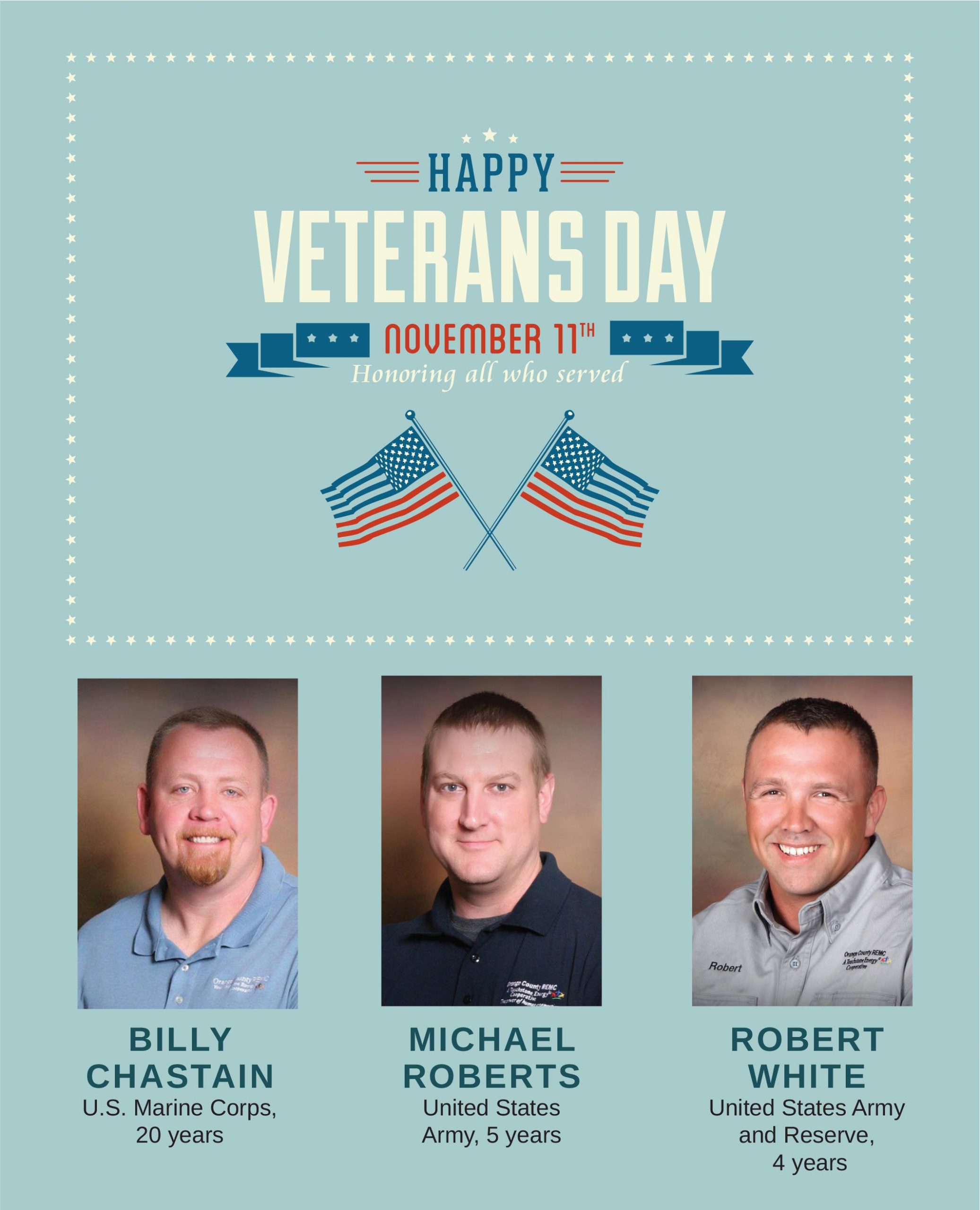 Happy Veterans Day - Indiana Connection