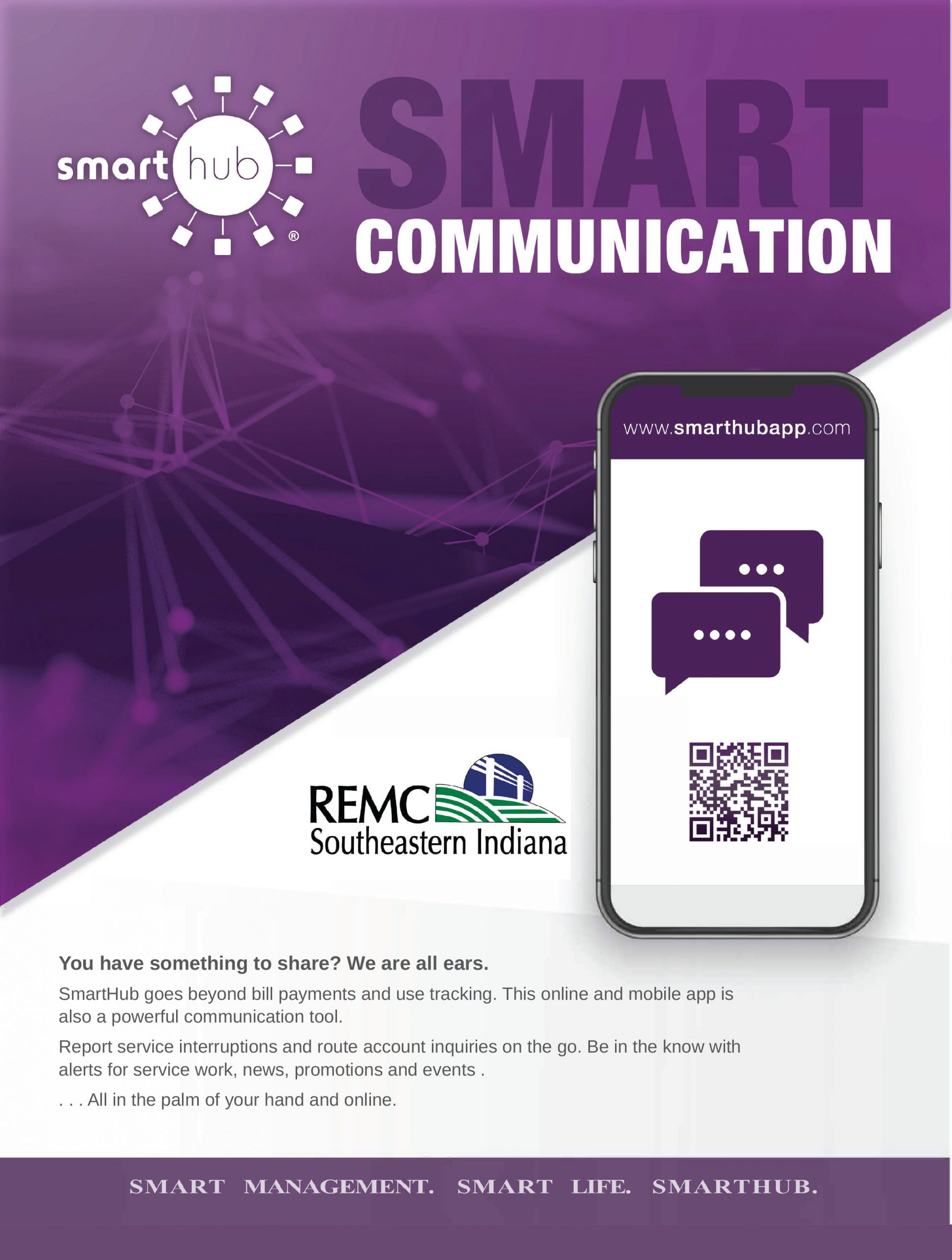Smart communication with SmartHub - Indiana Connection