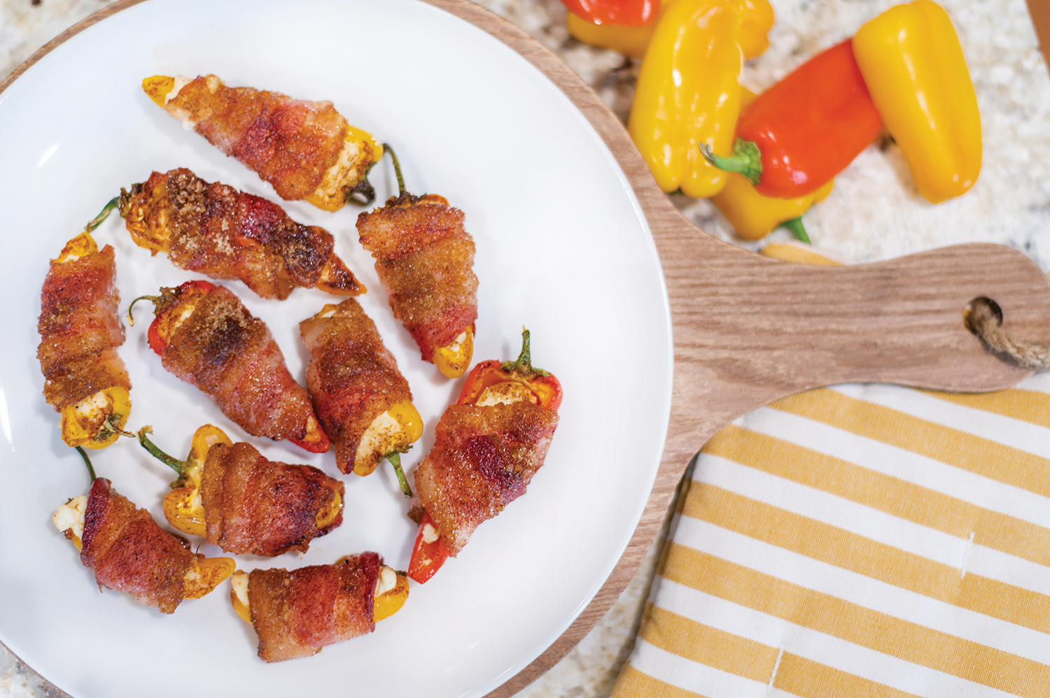 Cream Cheese Filled Peppers