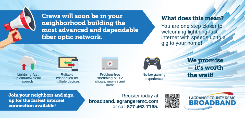 Broadband internet is coming! - Indiana Connection