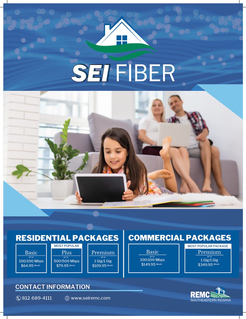 SEI Fiber Packages - Indiana Connection