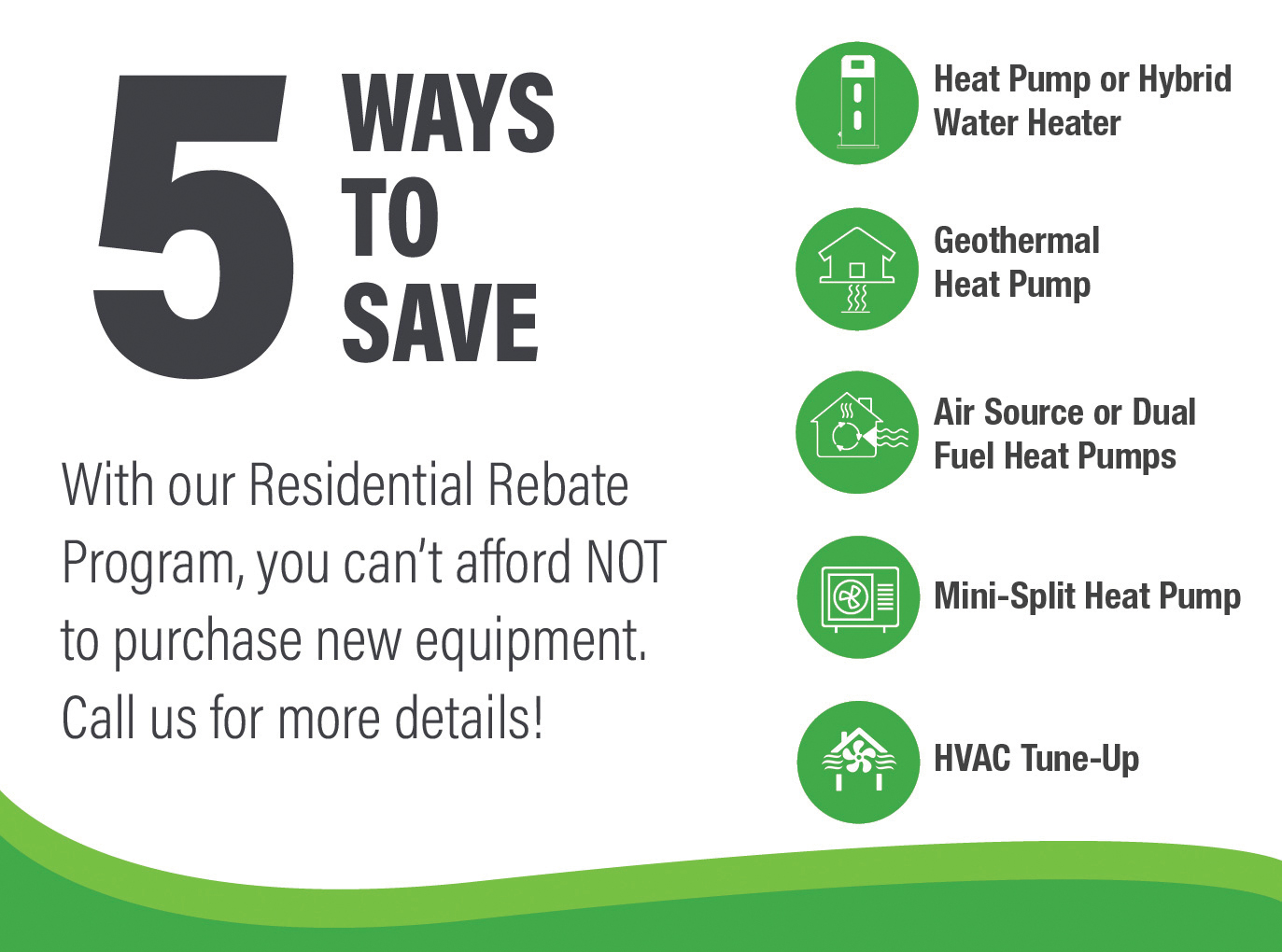 Save money with a residential rebate - Indiana Connection