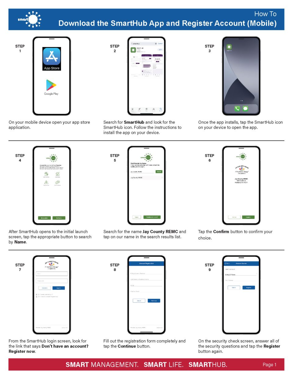 How do I use SmartHub? - Indiana Connection