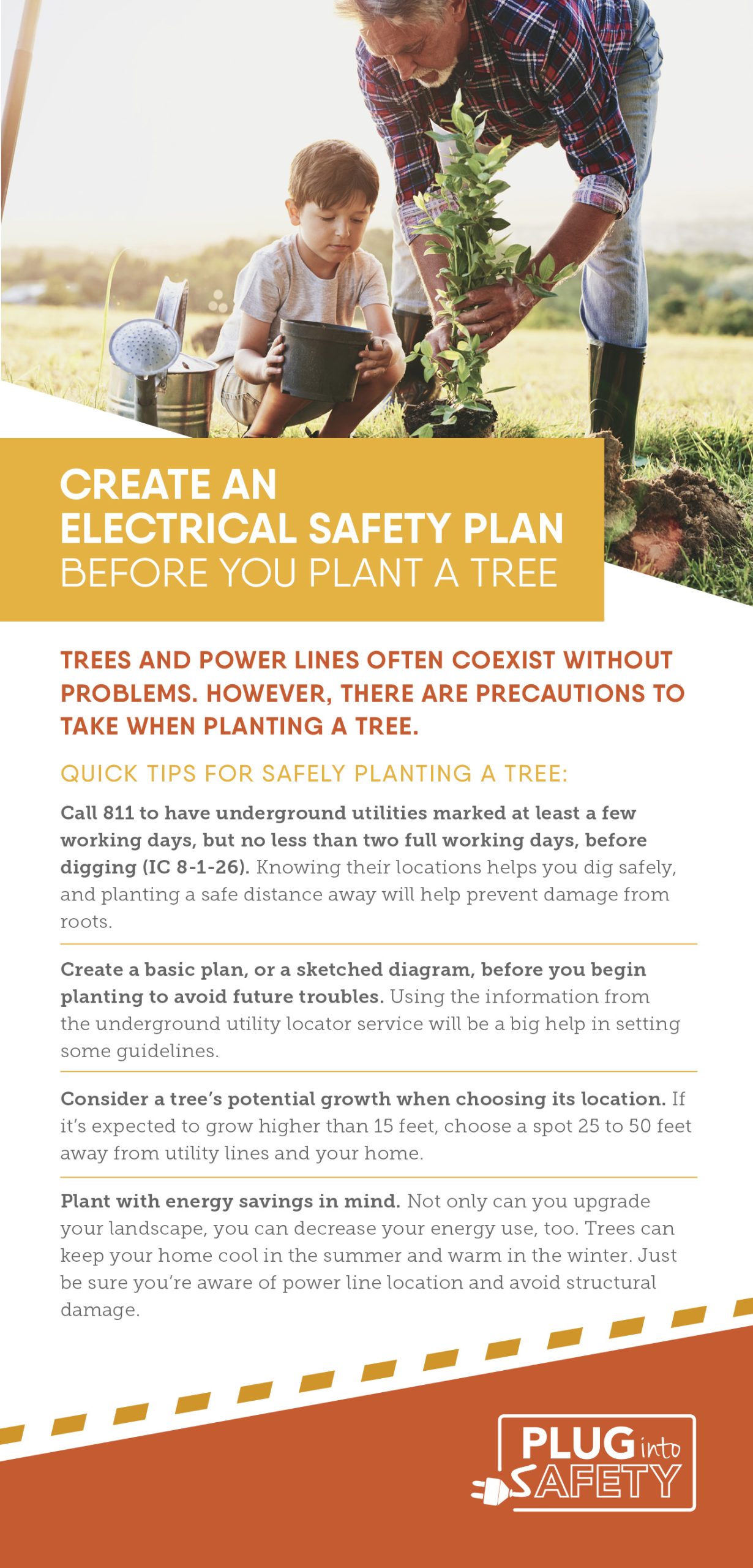 Planting a tree? Create an electrical plan - Indiana Connection