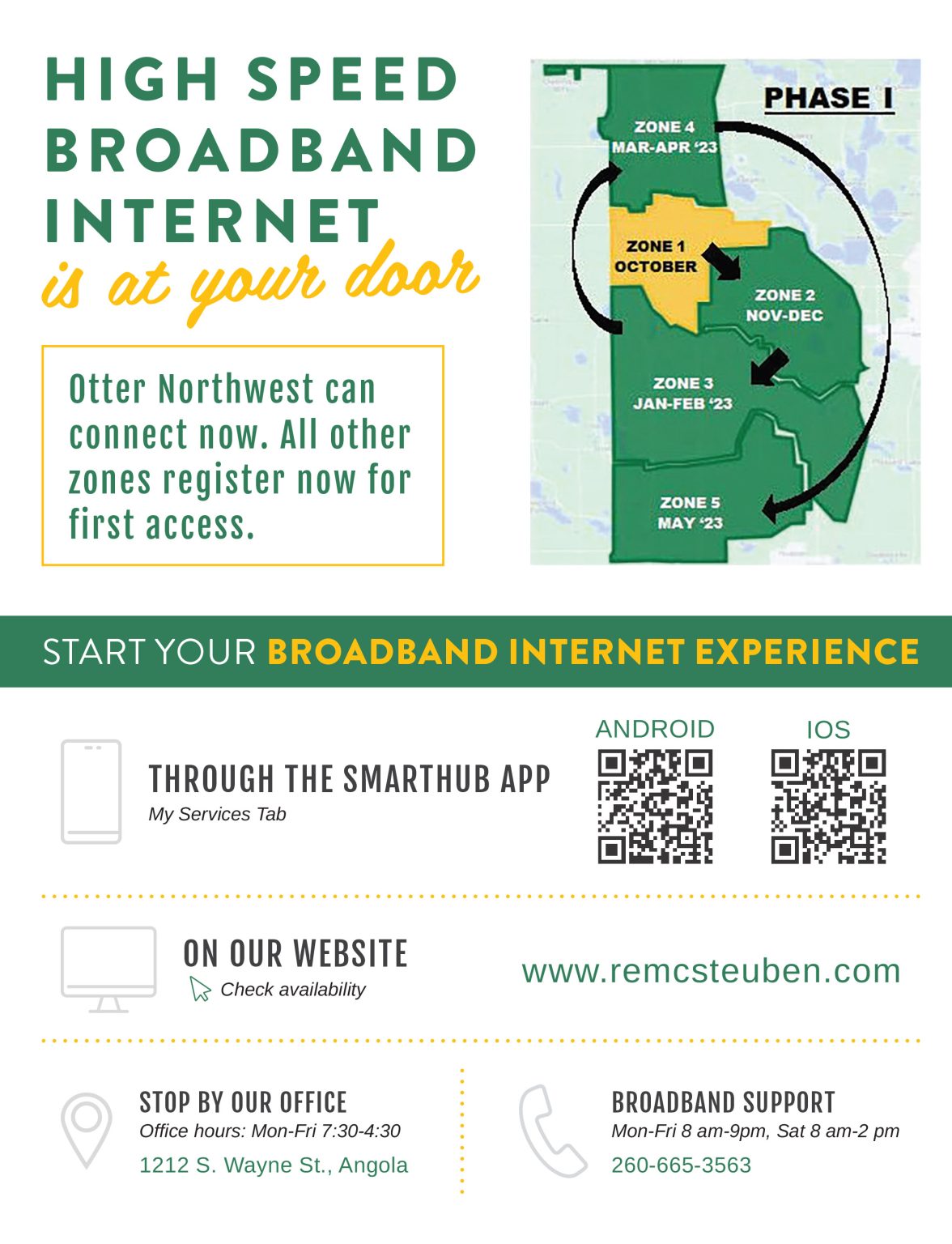 REMC to start broadband connections - Indiana Connection