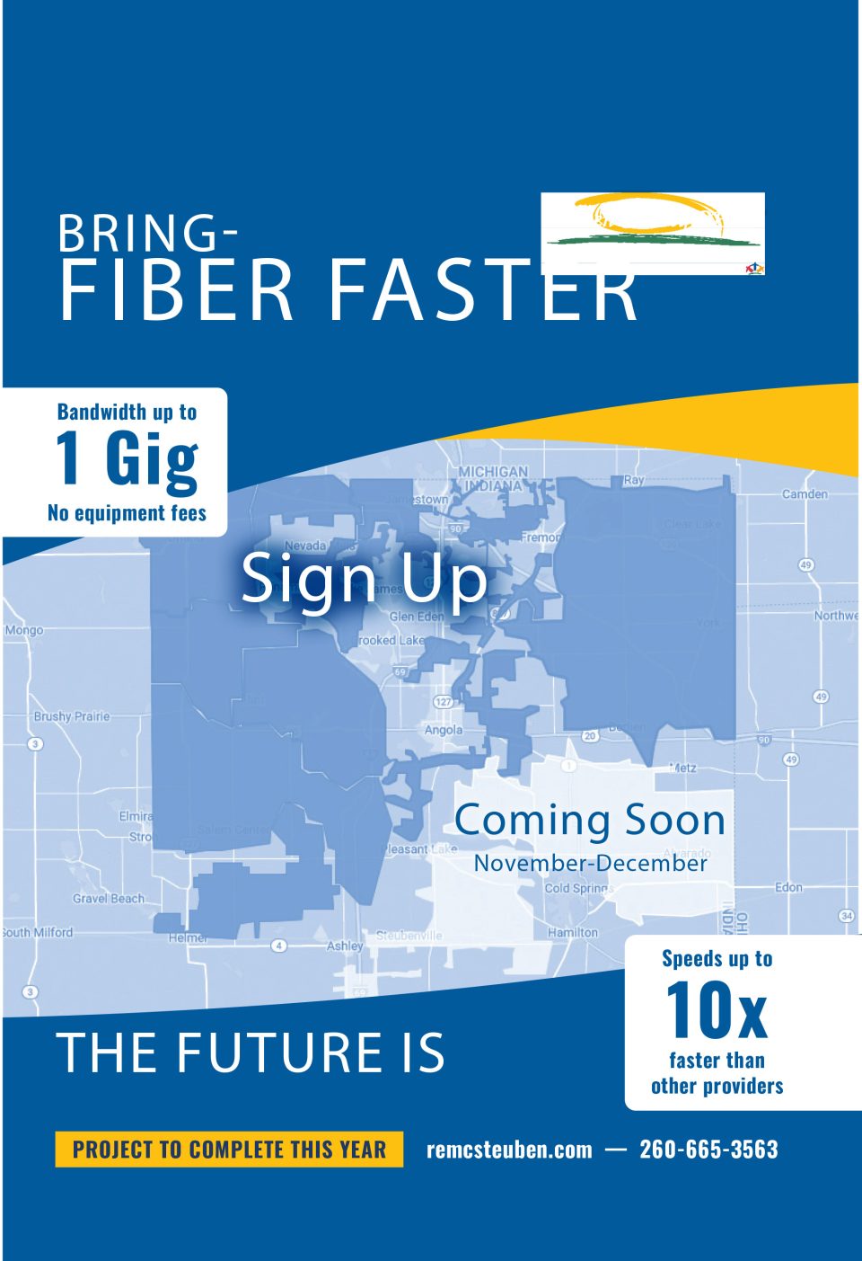 REMC Fiber Near Completion - Indiana Connection