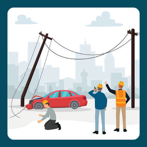 Steps to replacing a utility pole - Indiana Connection