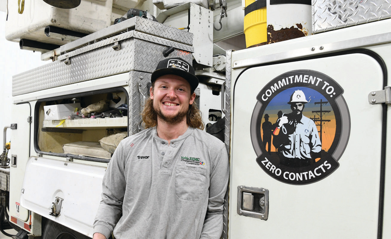 Lighting the way: Harlan is top of the line - Indiana Connection