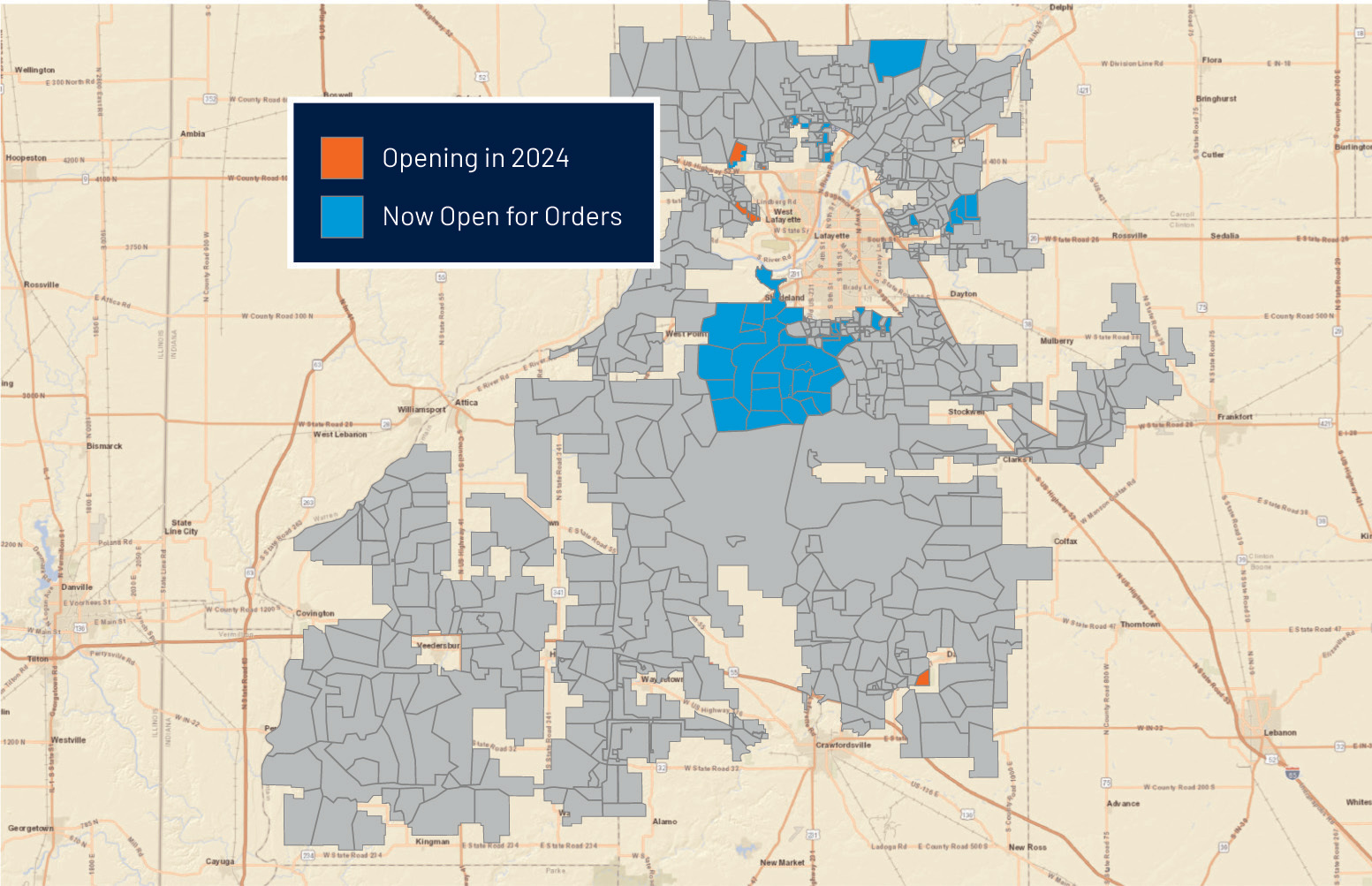 Fiber internet construction updates - Indiana Connection